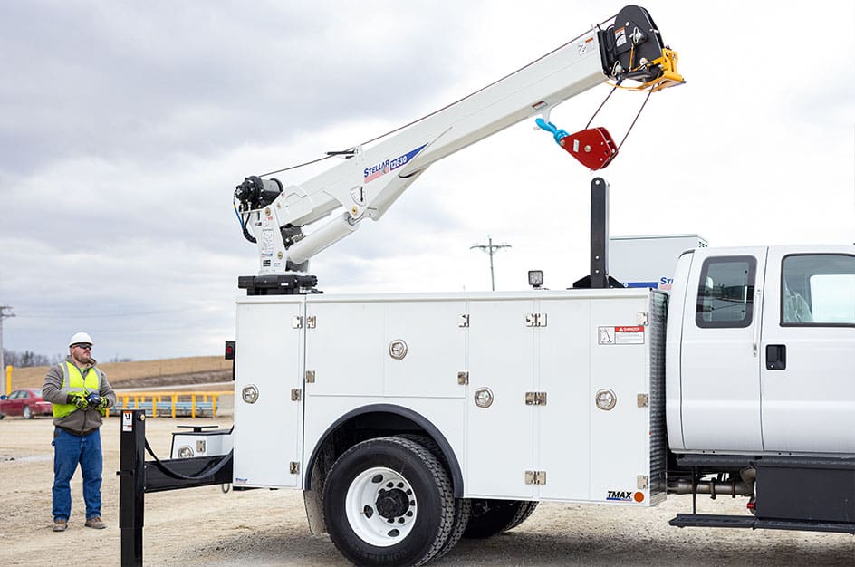 Stellar Industries Hydraulic Service Cranes - Heritage Industries